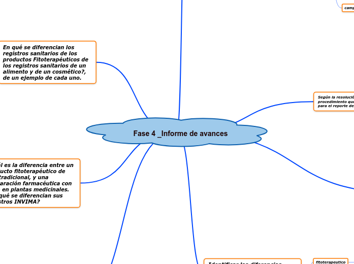Fase 4 _Informe de avances - Mind Map